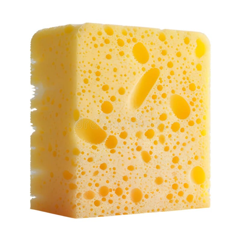 Dish Washing Sponge on Transparent Background - Ai Generated Stock ...