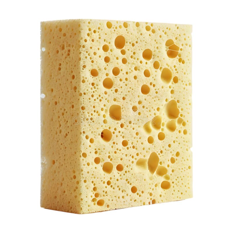 Dish Washing Sponge on Transparent Background - Ai Generated Stock ...
