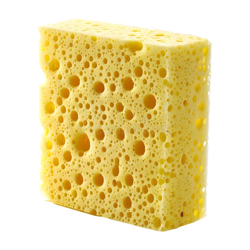 Dish Washing Sponge on Transparent Background - Ai Generated Stock ...