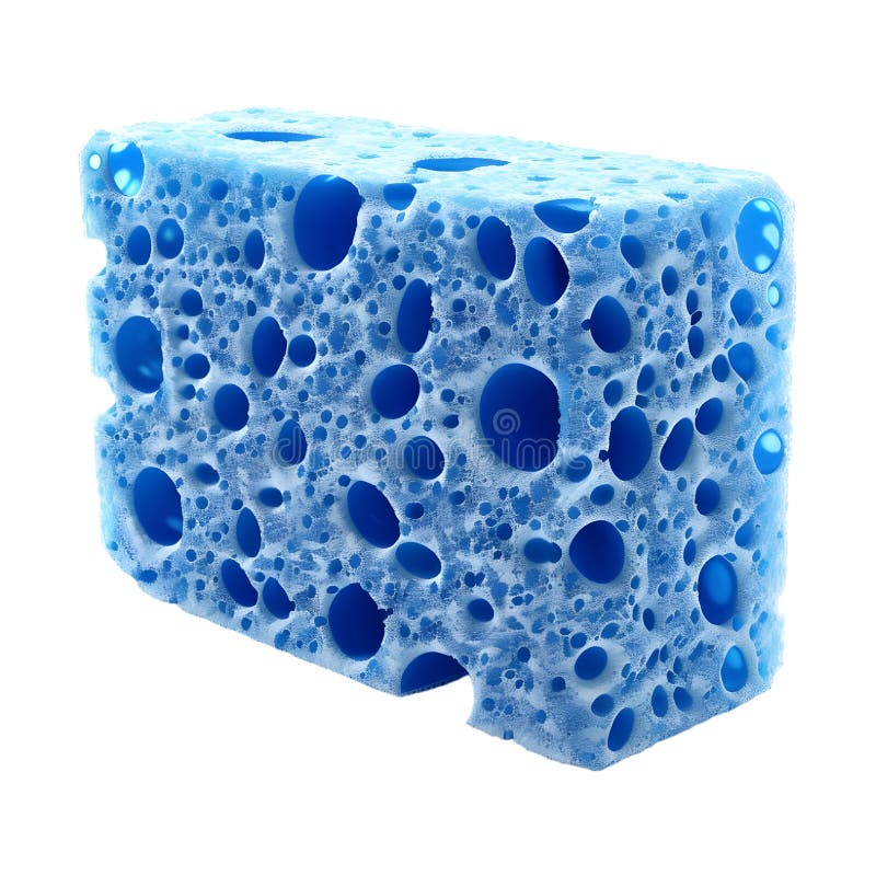 Dish Washing Sponge on Transparent Background - Ai Generated Stock ...