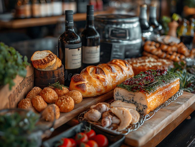 Dishes at the Table, View that Capture Detailed Textures of Food and ...