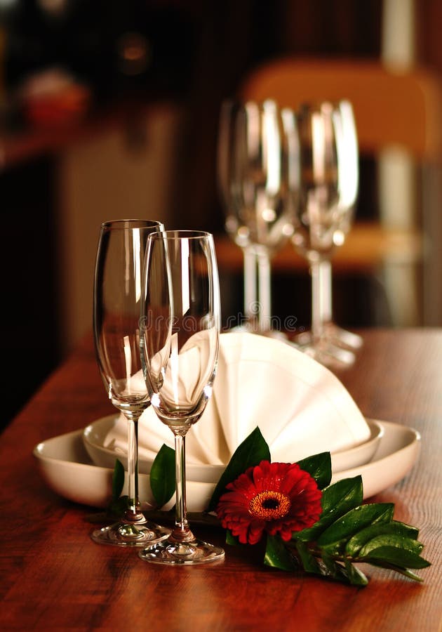 Dishware on the table stock photo. Image of decoration - 27743416