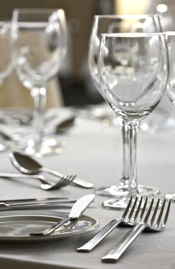 Dishware on a table stock image. Image of decoration, plate - 8689463