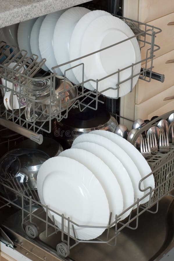 Dishwasher stock image. Image of kitchen, dishwasher - 21423077