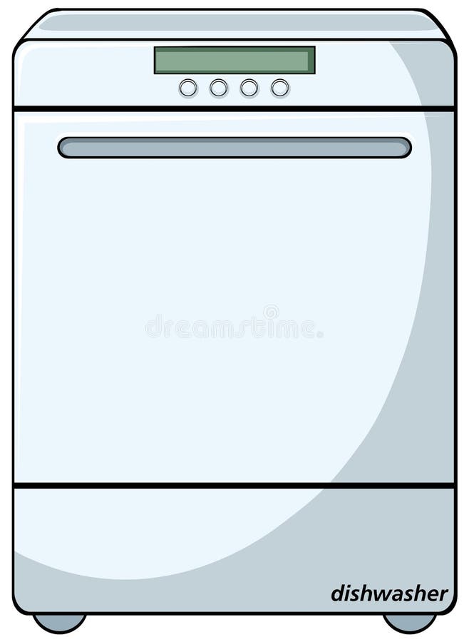 Dishwasher Drawing Stock Illustrations – 636 Dishwasher Drawing Stock ...