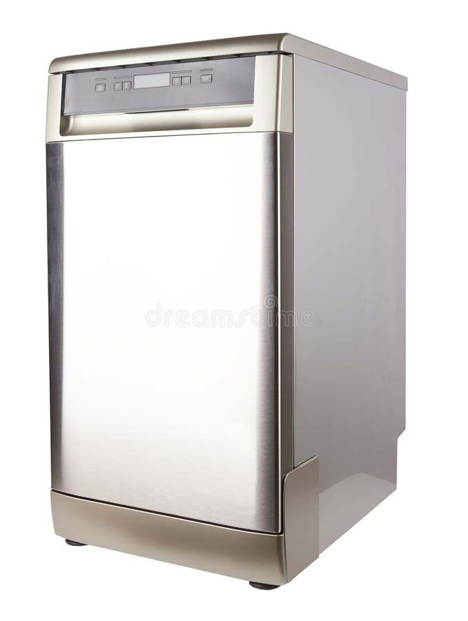 Dishwasher Machine Isolated Stock Image - Image of modern, steel: 138714225