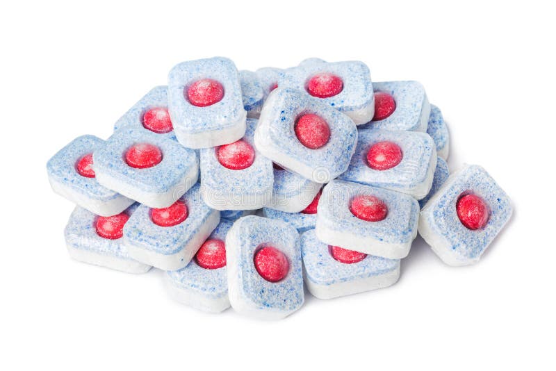 Dishwasher tablets stock image. Image of hygiene, cleanup - 65996755