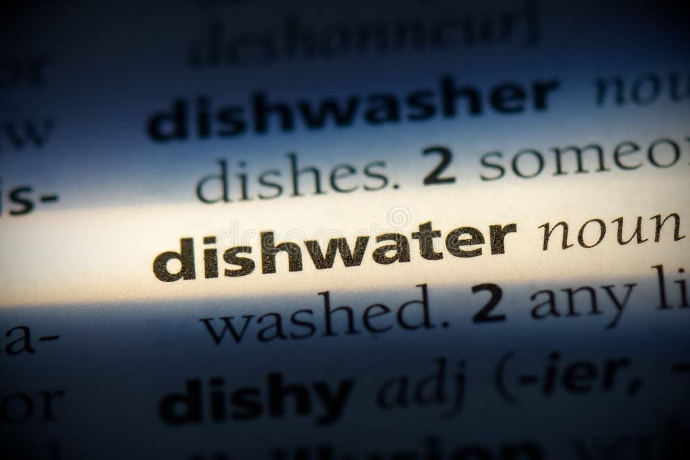 Dishwater stock image. Image of printed, page, closeup - 161393385