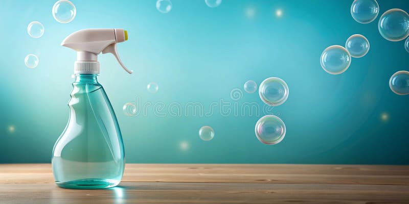 Disinfect with Bubbles the Spring Cleaning Solution Creative AI Stock ...