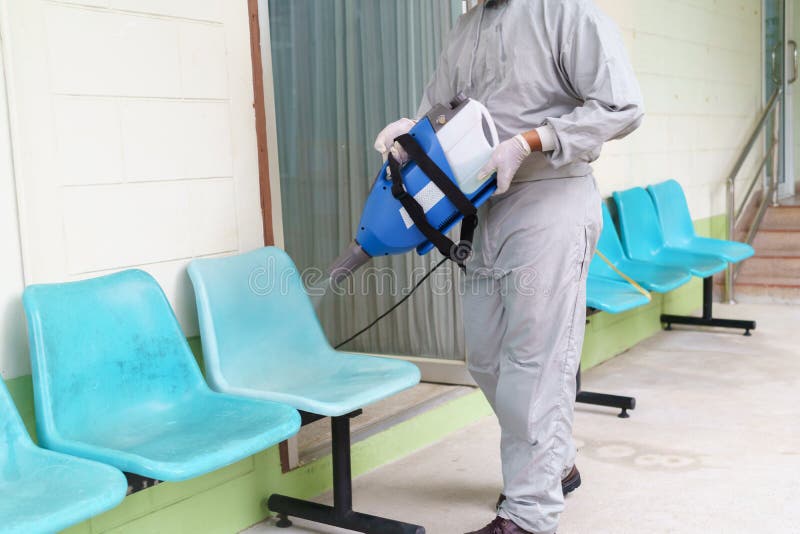 Disinfectant Sprayers and Germs that Adhere on Objects on the Surface ...