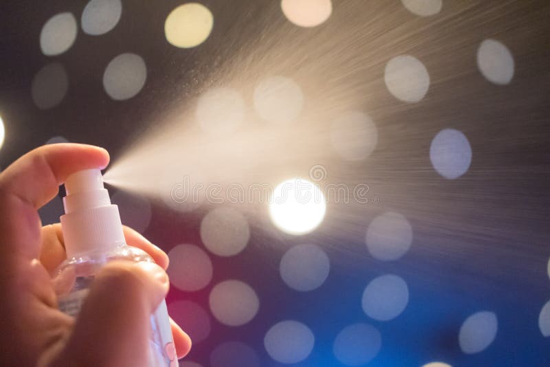 Disinfecting Sanitizer Bottle Alcohol Spray Diffusing Antibacterial ...