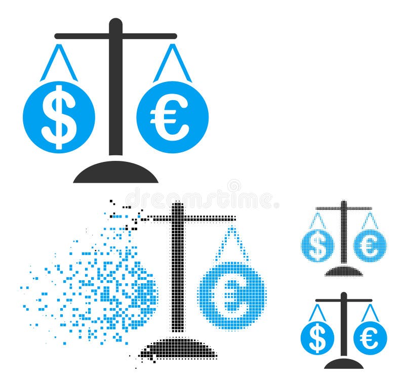 Disintegrating Dotted Halftone Forex Market Scales Icon Stock Vector ... Disintegrating Dotted Halftone Forex Market Scales Icon Stock Vector ...