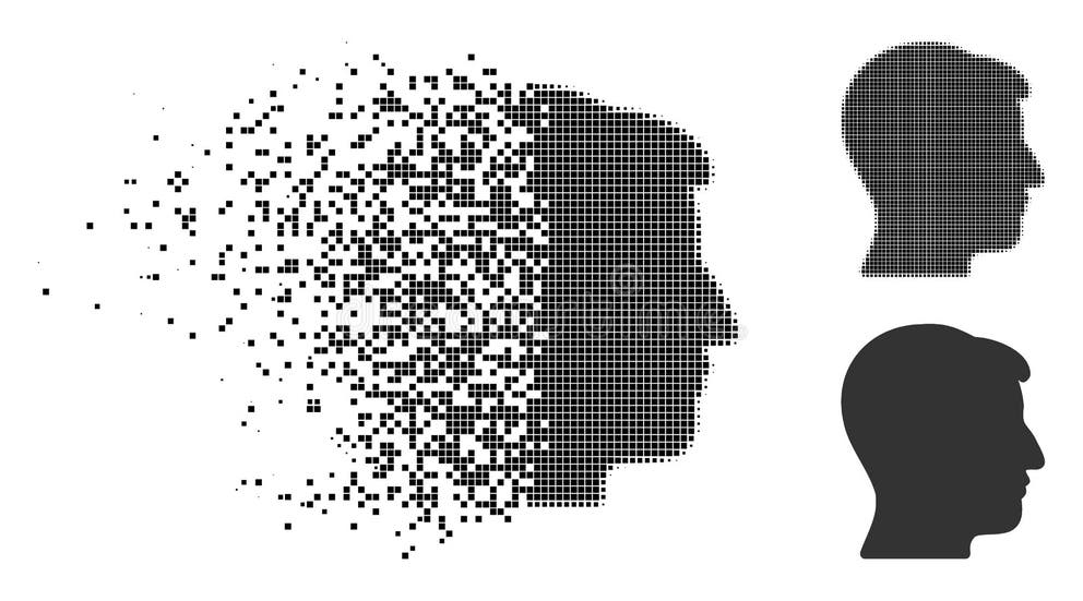 Disintegrating Head Stock Illustrations – 566 Disintegrating Head Stock ...