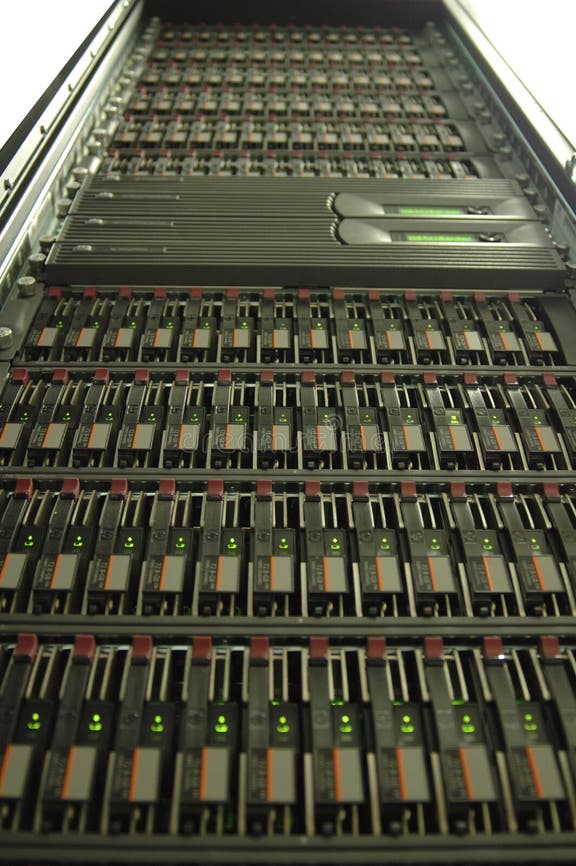 Disk array stock image. Image of file, raid, center, room - 342119