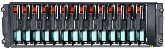 Disk Array stock illustration. Illustration of storage - 5207277