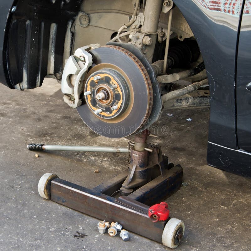 Disk brake assembly stock photo. Image of metal, garage - 38653544