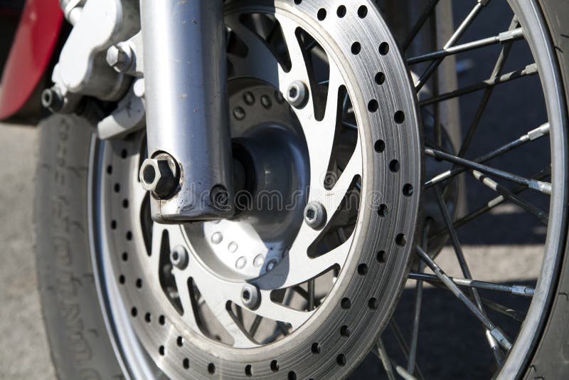 Disk brake stock image. Image of fork, tire, green, ride - 30389487