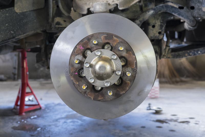Disk break stock photo. Image of bolt, garage, automotive - 56027962