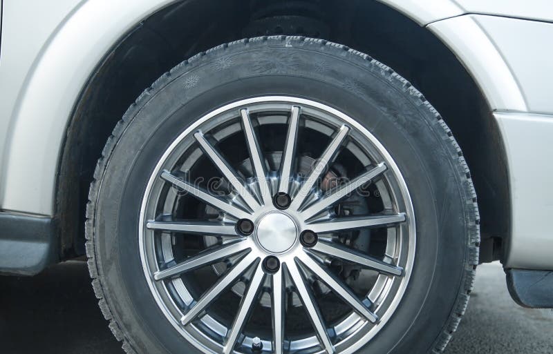 Disk of a Car Wheel. Transport Stock Photo - Image of automobile, brake ...