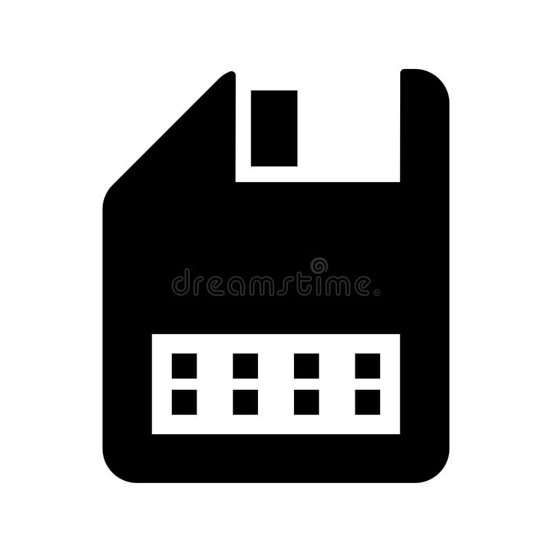 Disk, drive, floppy icon stock vector. Illustration of drive - 327205582