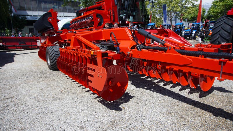 The disk harrow stock image. Image of harrows, cultivating - 109706487