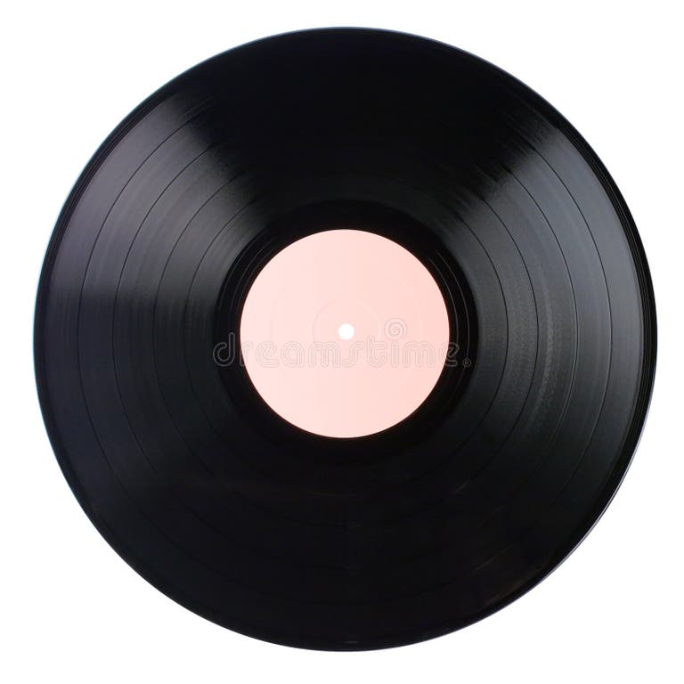 Disk record stock image. Image of disco, isolated, platter - 13899699