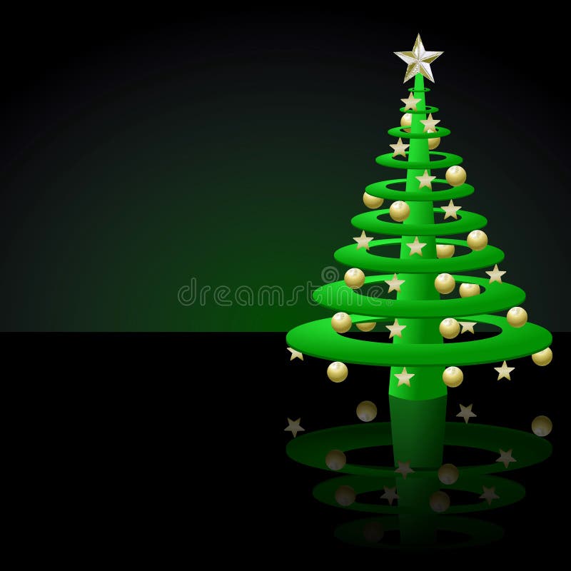 Disk Tree stock illustration. Illustration of year, christmas - 7109868