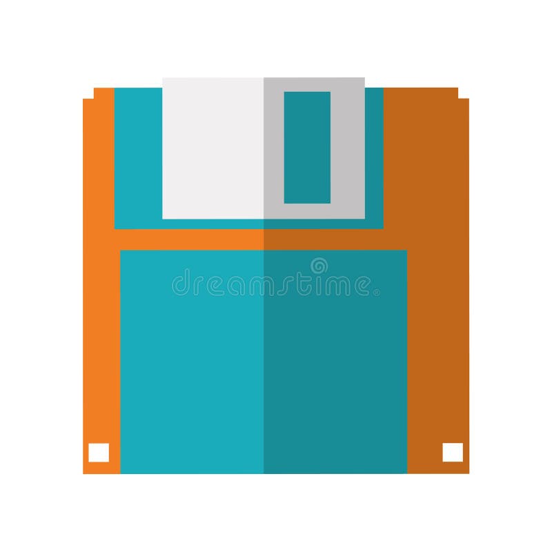 Diskette Icon. Technology Design. Vector Graphic Stock Illustration ...