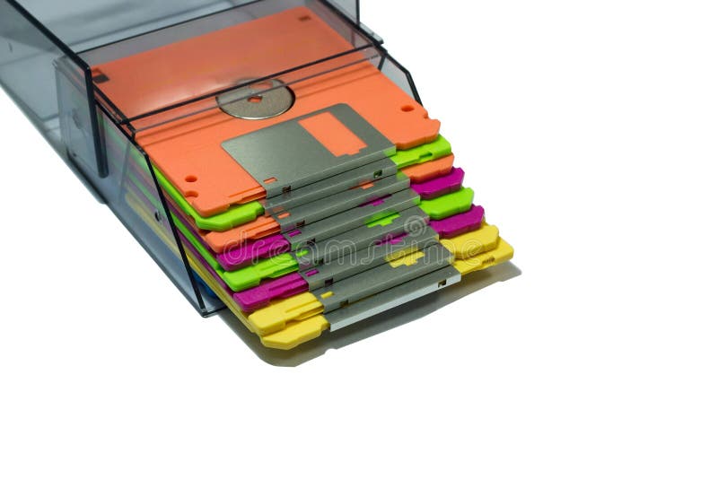 The diskette stock photo. Image of colorful, business - 34310590