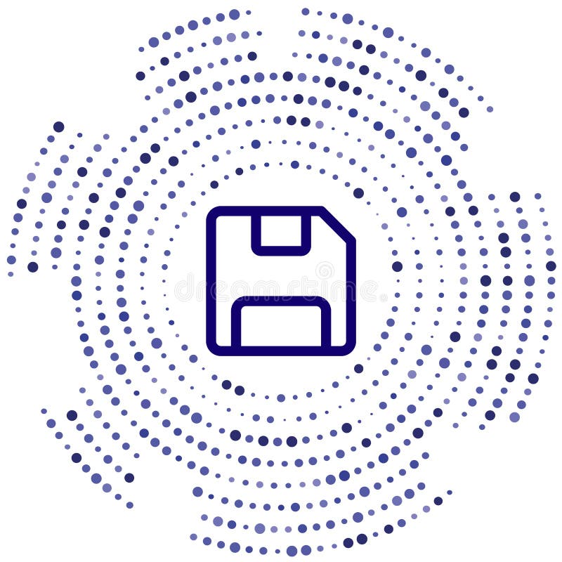 Diskette Vector Icon. Diskette Editable Stroke. Diskette Linear Symbol ...