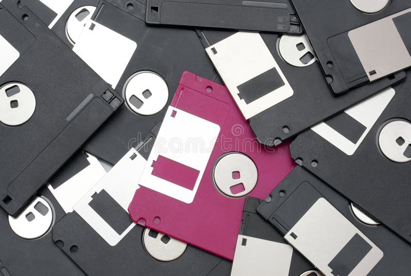 Alte Diskette und USB stockfoto. Bild von computer, binär - 5186982