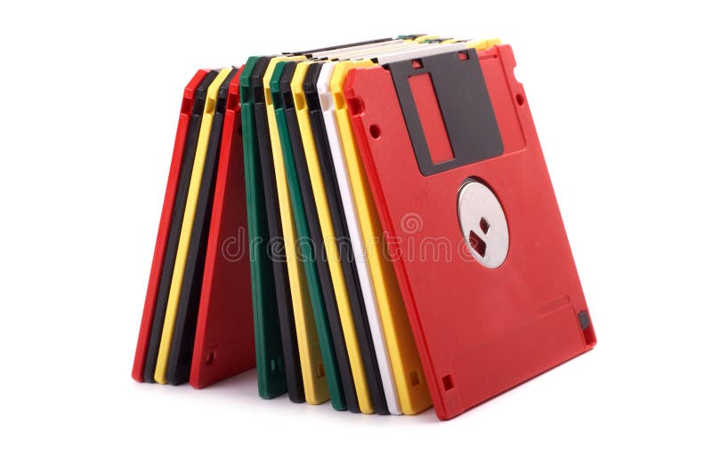 Disketten stockbild. Bild von disketten - 1609291