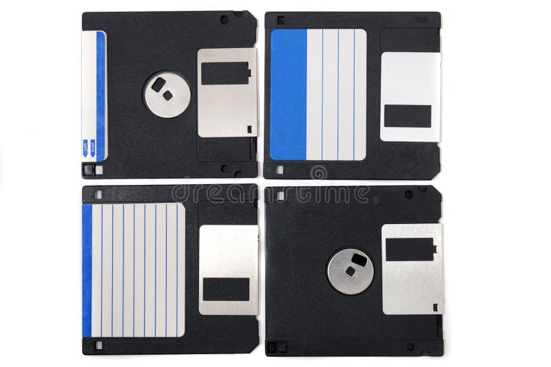 Diskettes del ordenador foto de archivo. Imagen de almacenaje - 105980500
