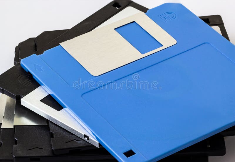 Diskettes del ordenador imagen de archivo. Imagen de viejo - 115511681