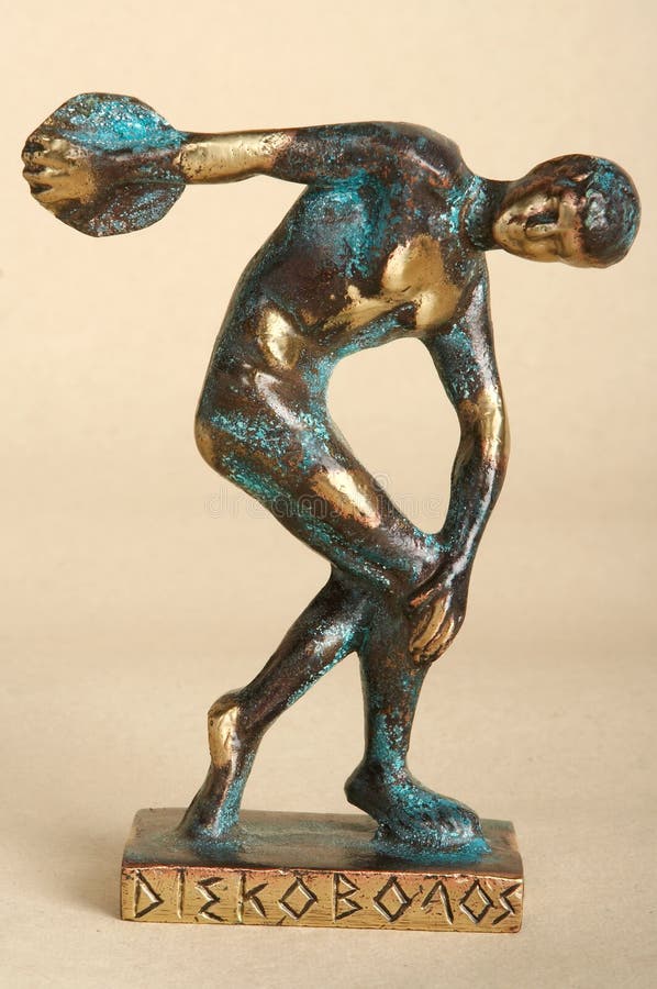 Diskobolos stock photo. Image of greek, ancient, olympiad - 3686230