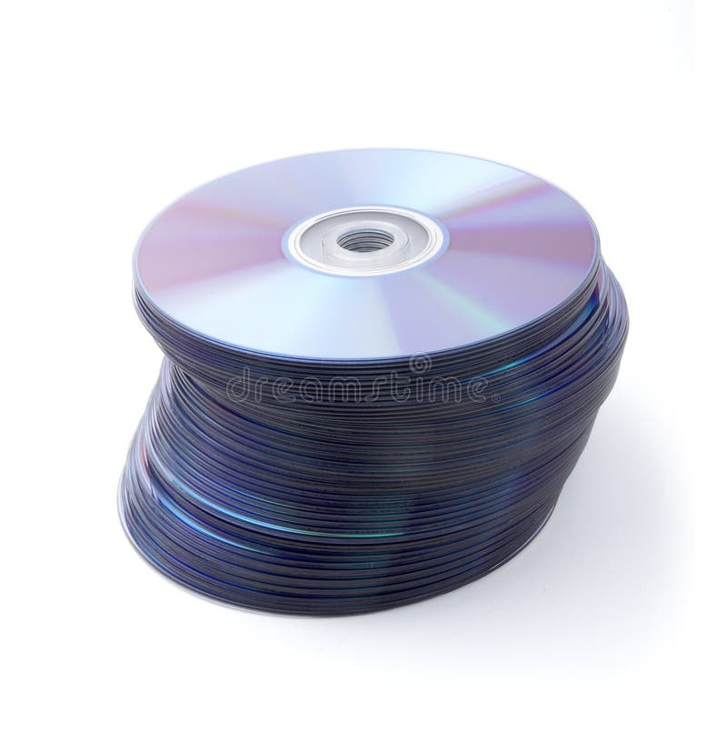 Disks stack stock image. Image of component, file, compact - 8385787
