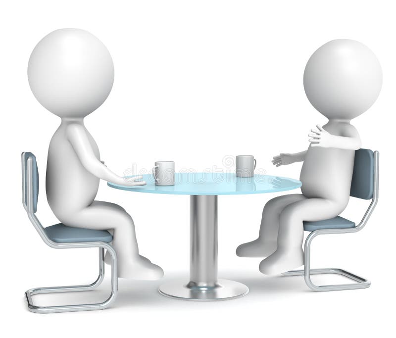 Diskussion stock abbildung. Illustration von sitzung - 21544570