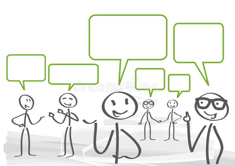 Diskussion Stock Illustrationen, Vektoren, & Kliparts - 282,008 Stock ...