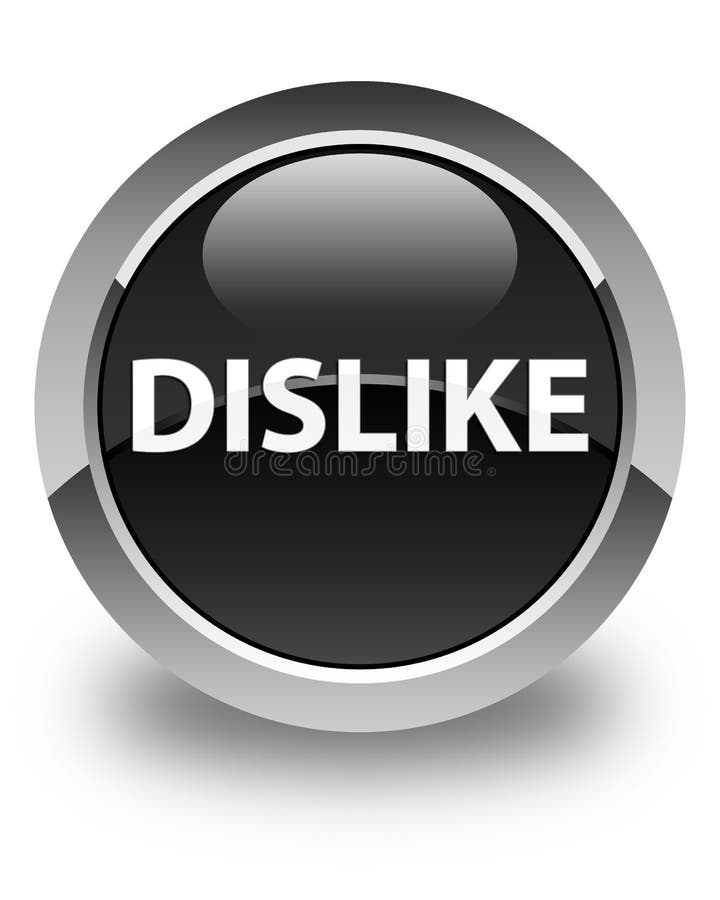 Dislike Glossy Red Round Button Stock Illustration - Illustration of ... Dislike Glossy Red Round Button Stock Illustration - Illustration of ...