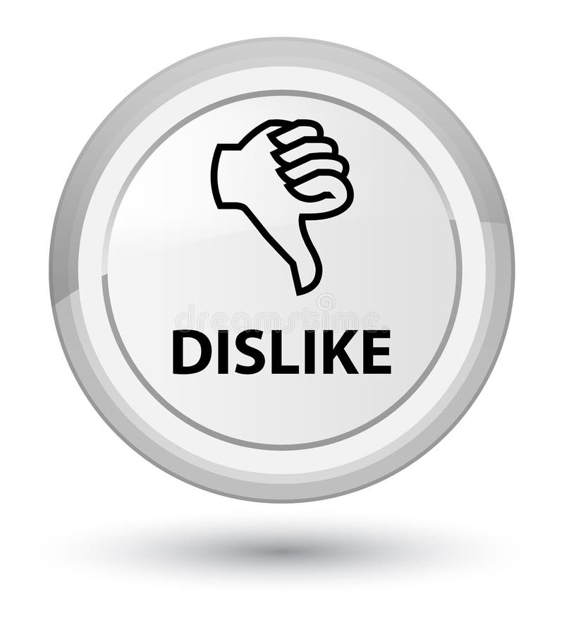 Dislike Round Sticker Pattern. Social Network Post. Social Media Like ...