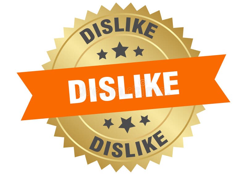 Dislike Round Sticker Pattern. Social Network Post. Social Media Like ...