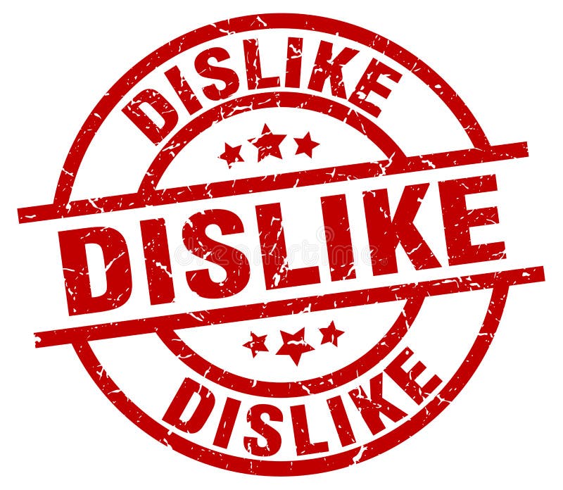 Dislike Round Sticker Pattern. Social Network Post. Social Media Like ...