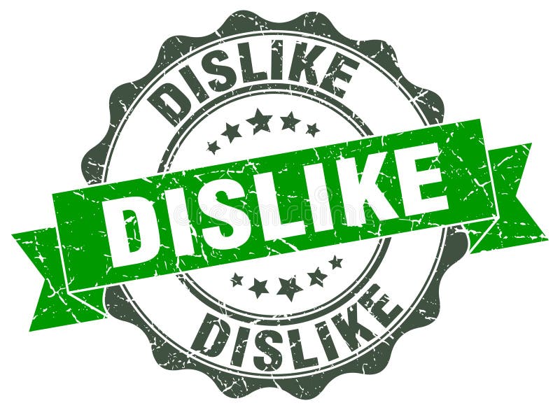 Dislike Round Sticker Pattern. Social Network Post. Social Media Like ...