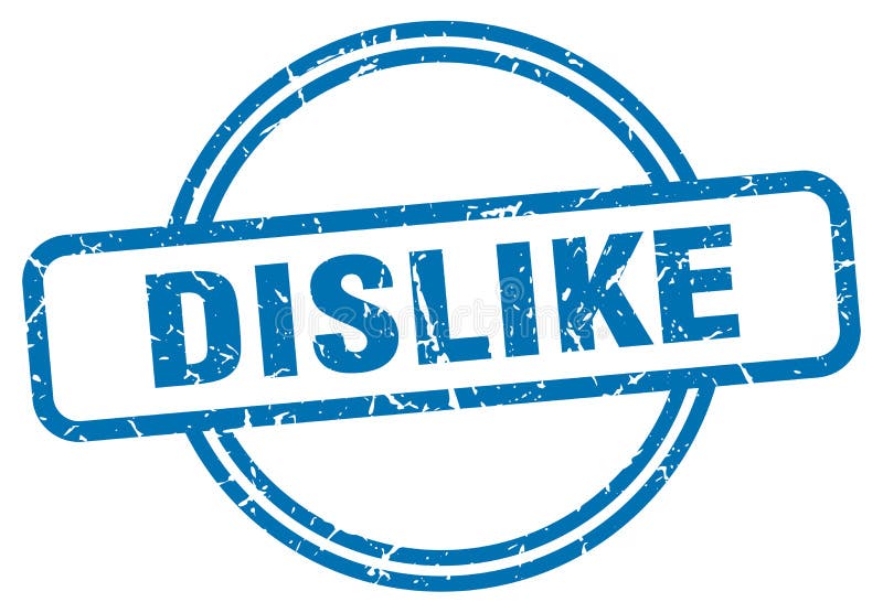 Dislike Round Sticker Pattern. Social Network Post. Social Media Like ...