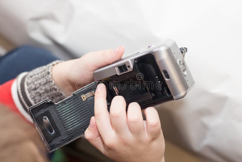 Dismantling the Camera for Repair Stock Photo - Image of engineer ...