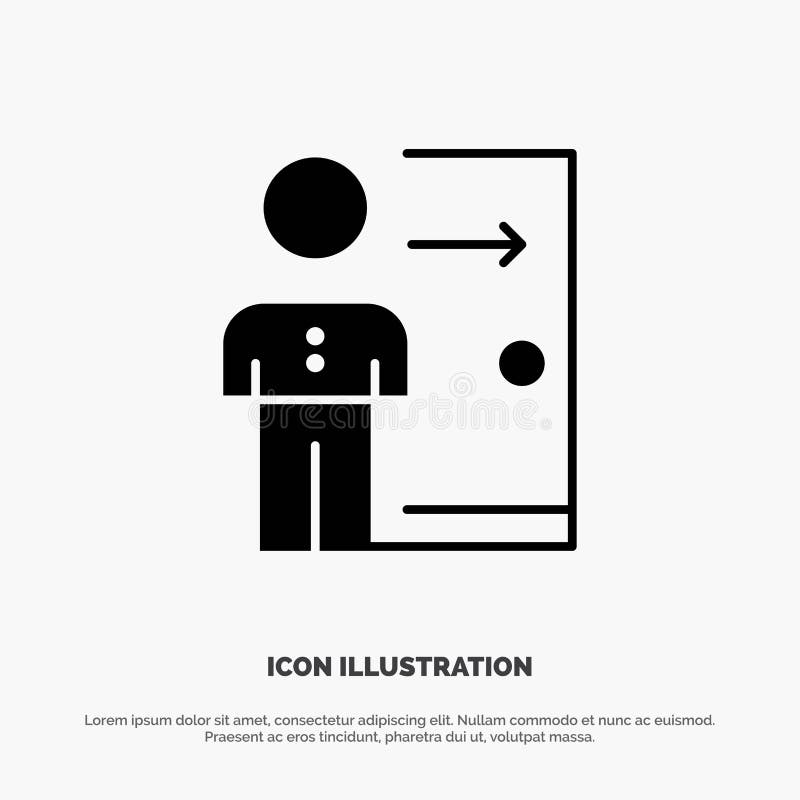 Dismissal, Employee, Exit, Job, Layoff, Person, Personal Solid Glyph ...