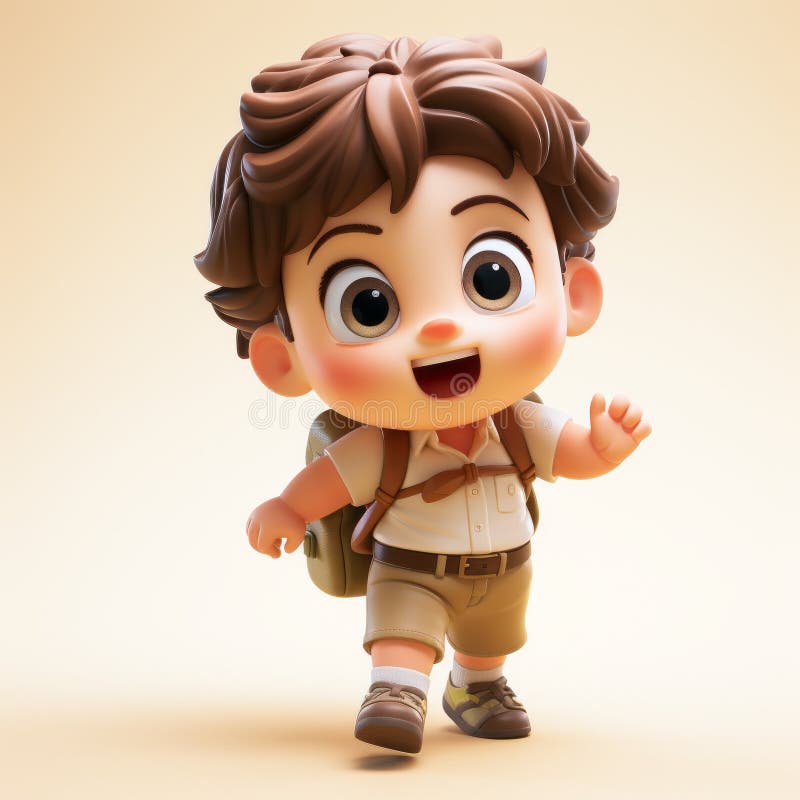 Disney Character 3d Rendering: Playful Designs in Adventure Pulp Style ...
