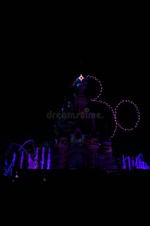 Disney D-Light editorial image. Image of castle, tale - 335122330