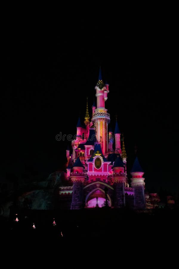 Disney D-Light editorial stock photo. Image of pink - 335122338