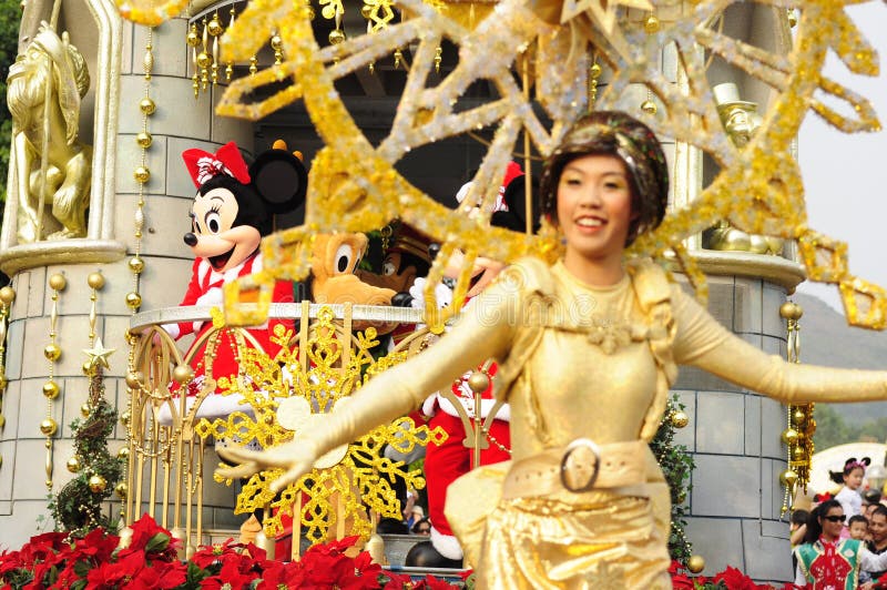 Disney Parade editorial stock photo. Image of holiday - 18439433